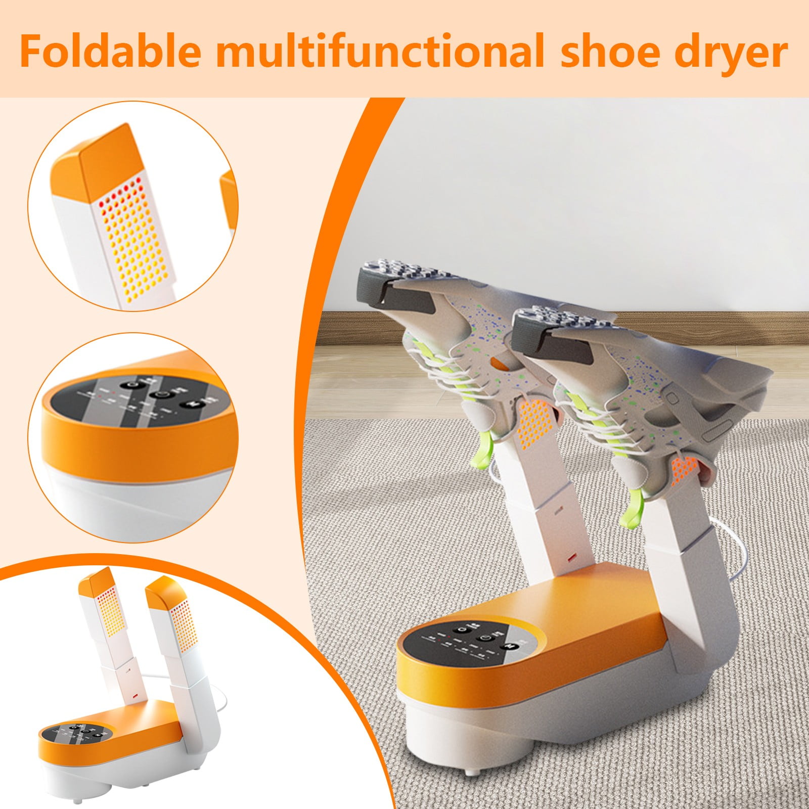 THOPBPRK UV Disinfection Temperature Control Boot Dryer for Work Boots ...