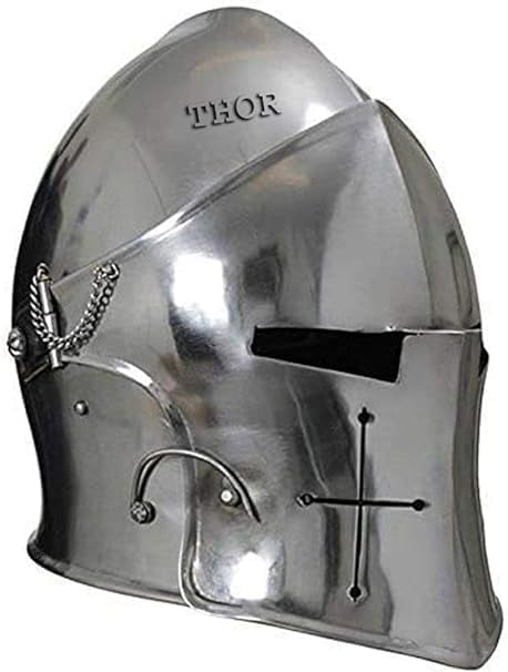 THOR INSTRUMENTS Armor Barbuta Helmet Halloween Costume Templar ...