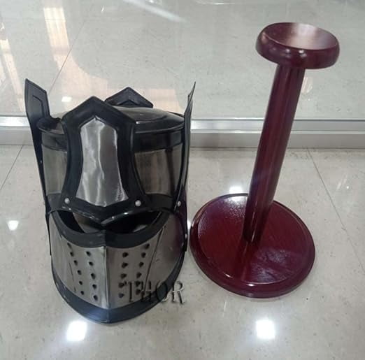 THOR INSTRUMENTS King Crown Helmet | Medieval Knight King Richard Crown ...