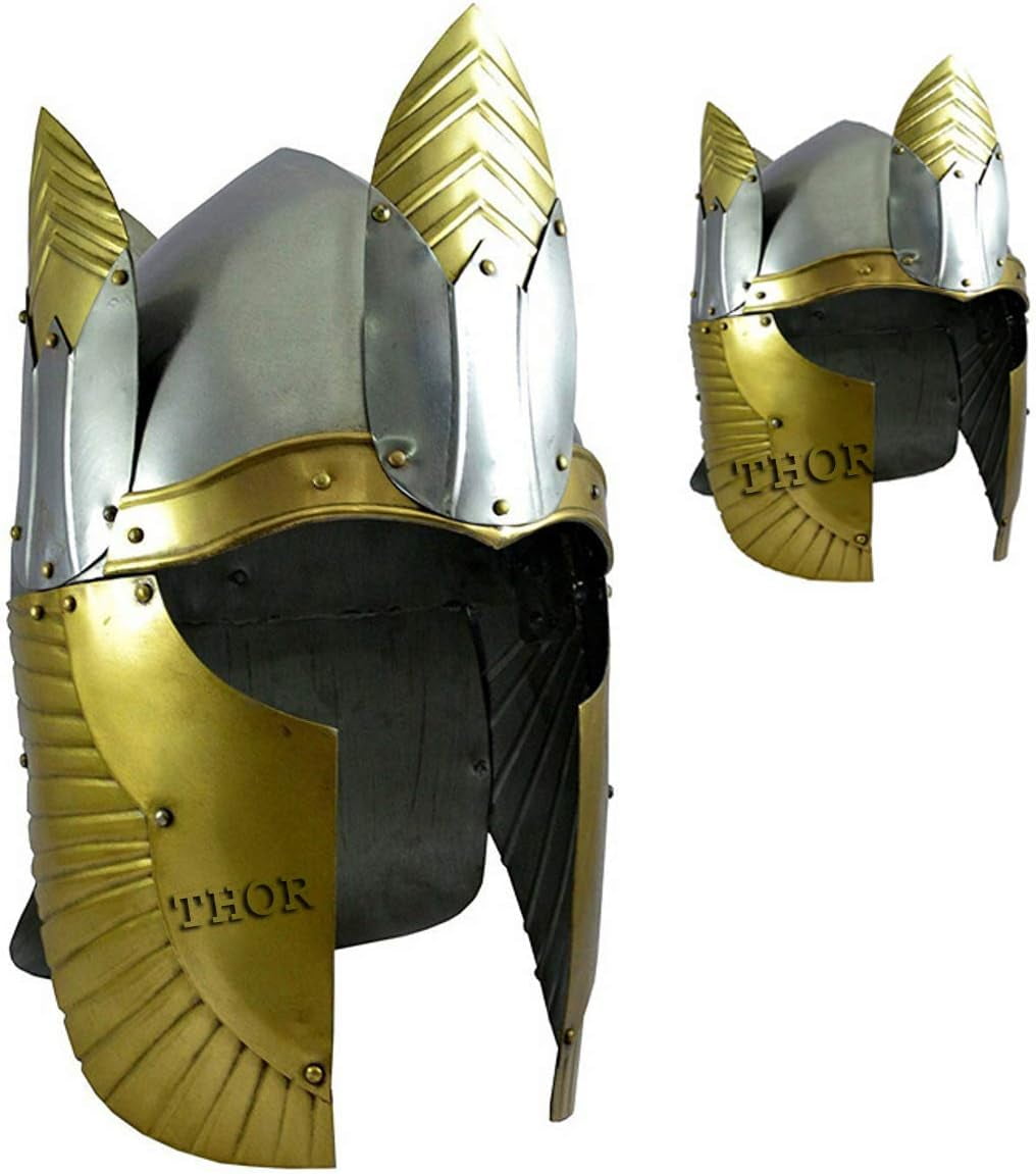 THOR INSTRUMENTS King Fantasy Helmet Movie Prop Replica Gift Rustic ...