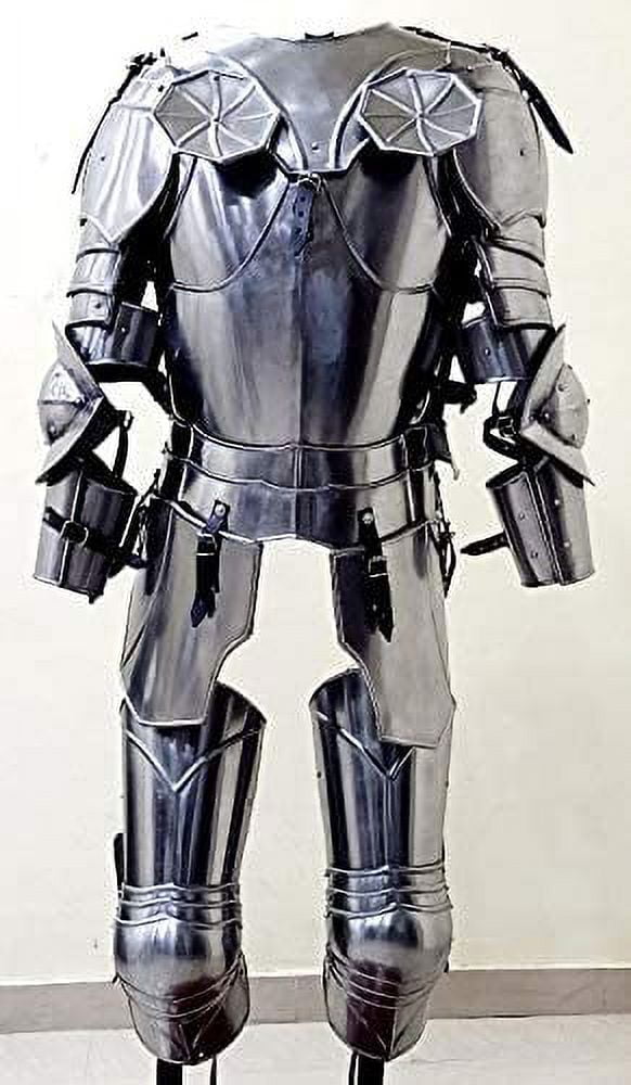 THOR INSTRUMENTS MEDIEVAL KNIGHT GOTHIC STEEL Wearable HALF SUIT OF ...