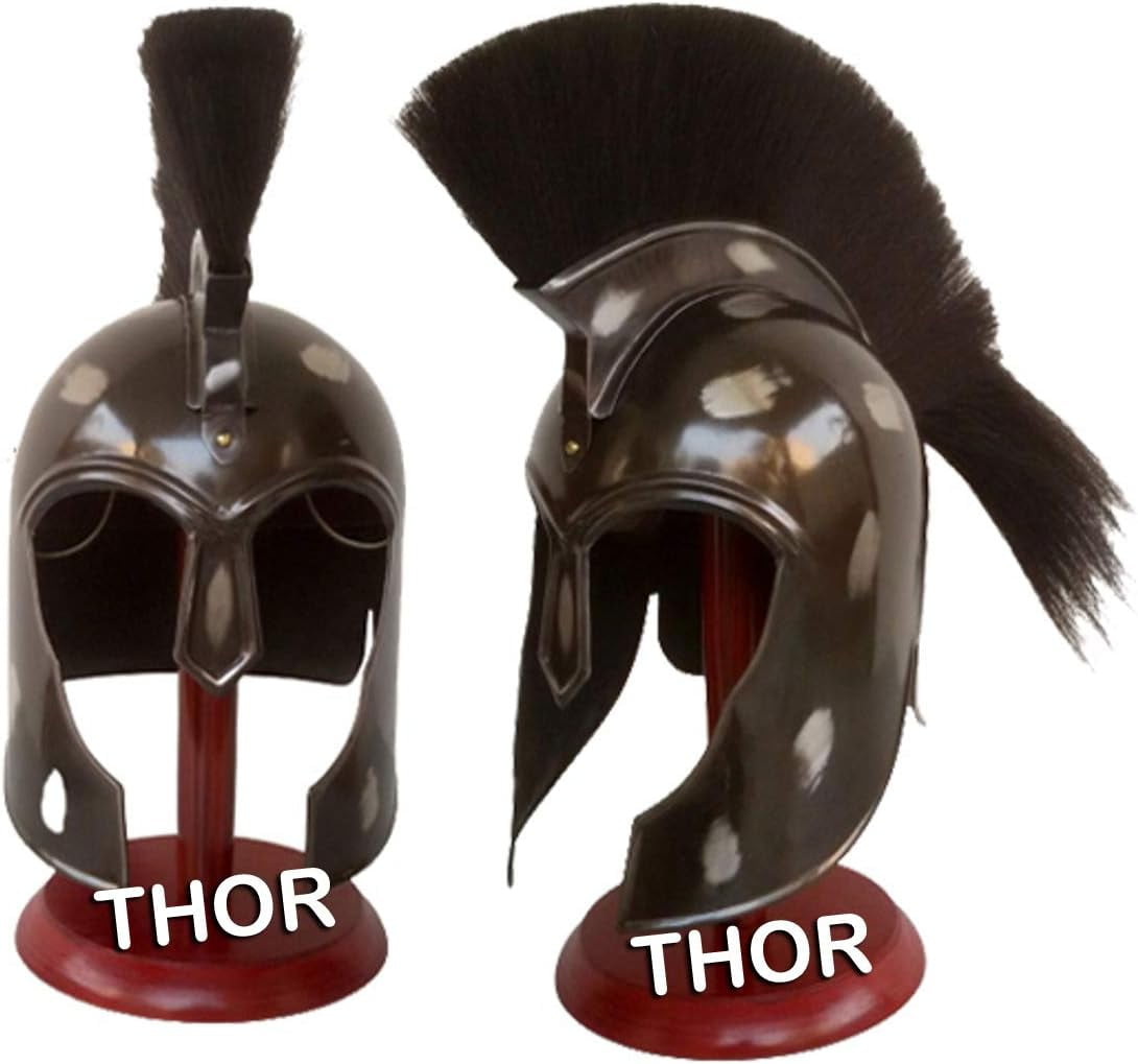 THOR INSTRUMENTS Medieval Achilles Troy Armor Helmet Knight Crusader ...