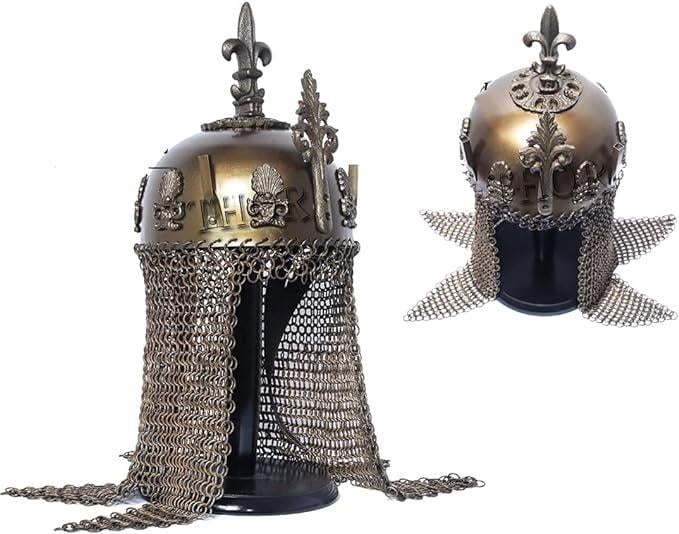 THOR INSTRUMENTS Medieval Antique Collectible ChainMail Mughals Warrior ...