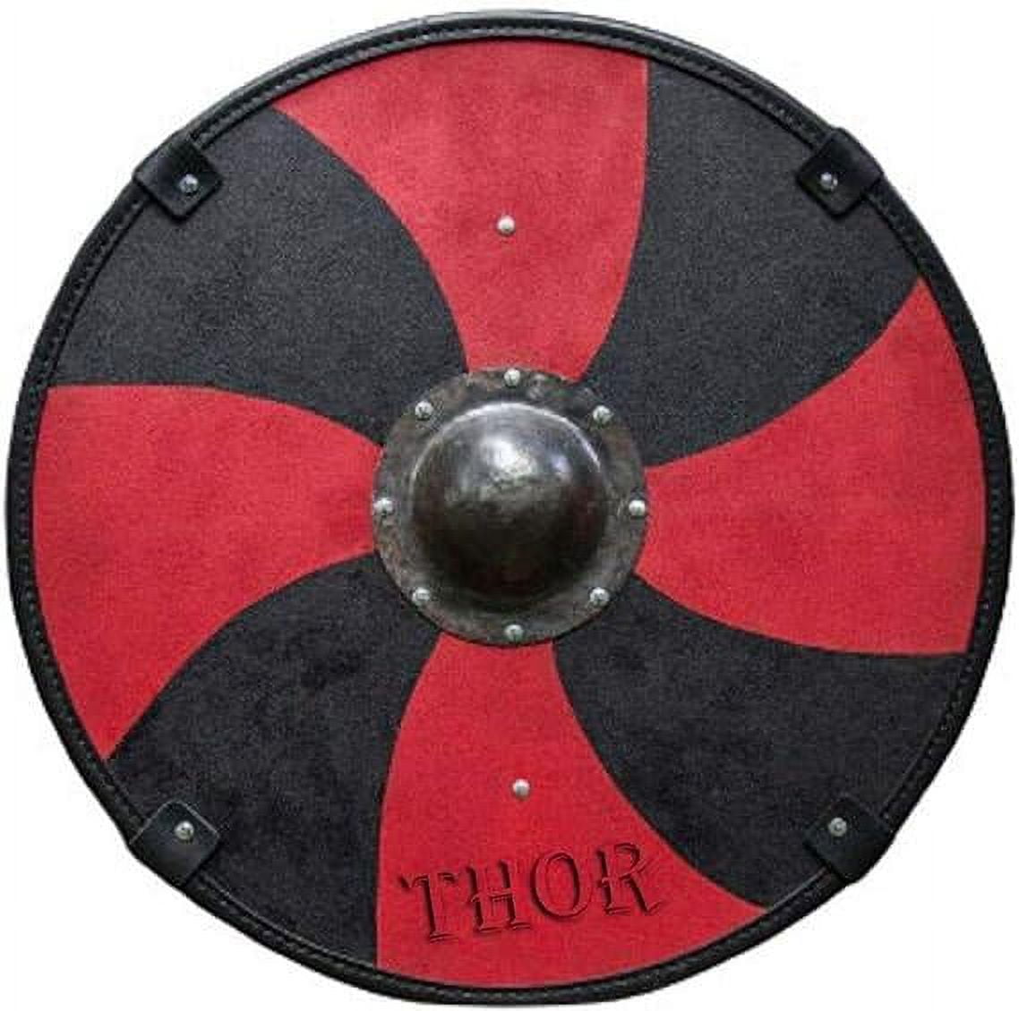 THOR INSTRUMENTS Medieval Armour Viking Round Shield Fully Functional ...