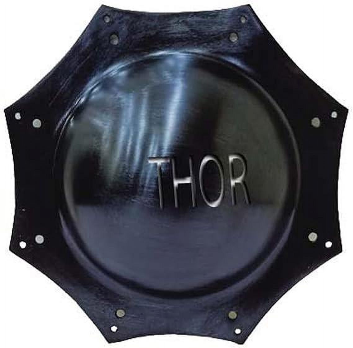 THOR INSTRUMENTS Medieval Hand Forged Iron Shield Fully Functional 14g ...