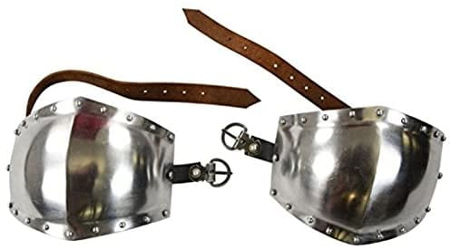 THOR INSTRUMENTS Medieval Knee Armor Set/Poleyns - 18 Gauge Steel ...