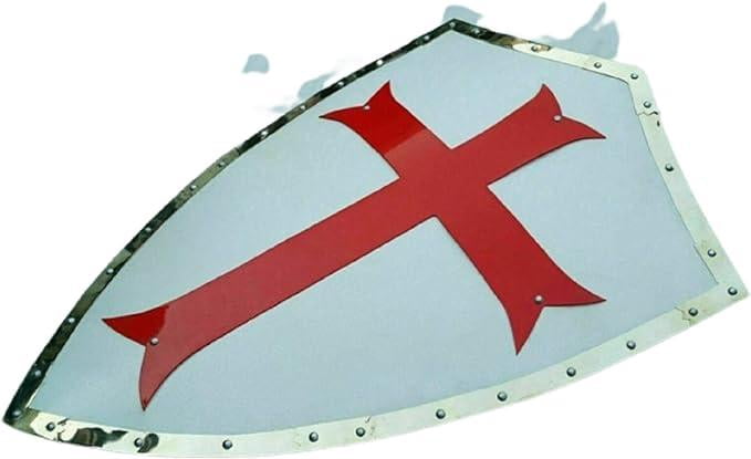 THOR INSTRUMENTS Medieval Knight Cross Heater Shield Battle Warrior ...