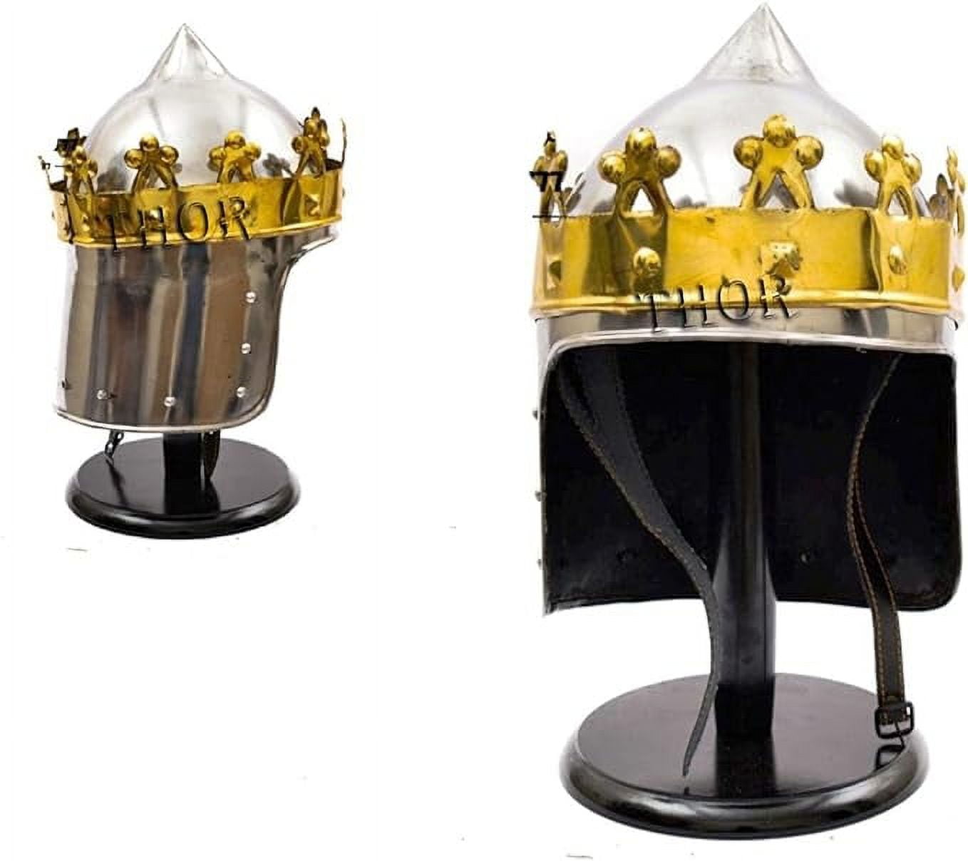 THOR INSTRUMENTS Medieval Knight King Richard Lionheart Crown Replica ...