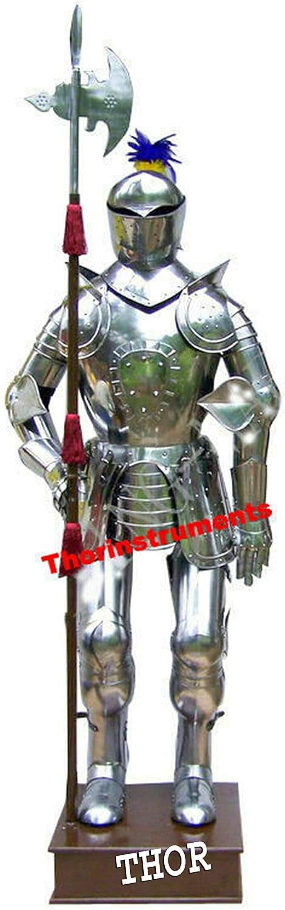 THOR INSTRUMENTS Medieval Knight Suit Of Templar Toledo Armor Halloween ...