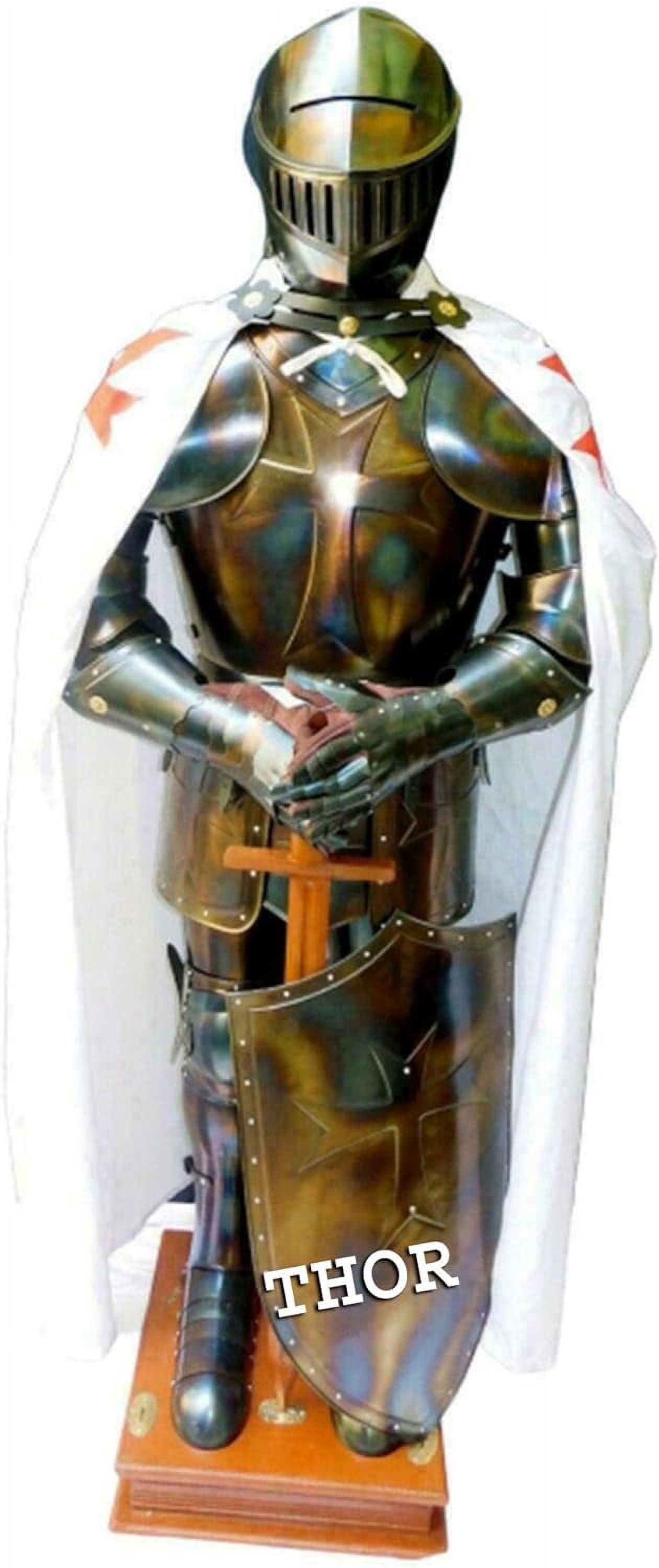 THOR INSTRUMENTS Medieval Knight Suit of Armor Halloween decoration ...