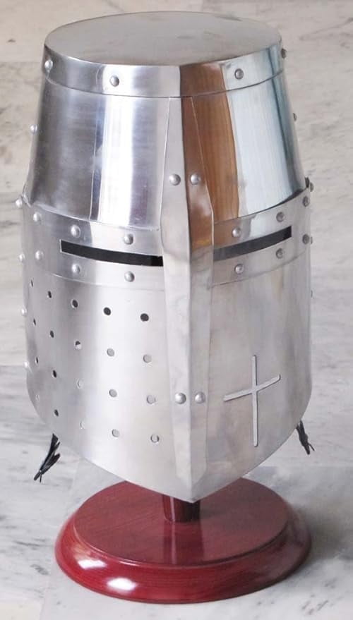 THOR INSTRUMENTS Medieval Knight Templar Crusader Armor Helmet - RE ...