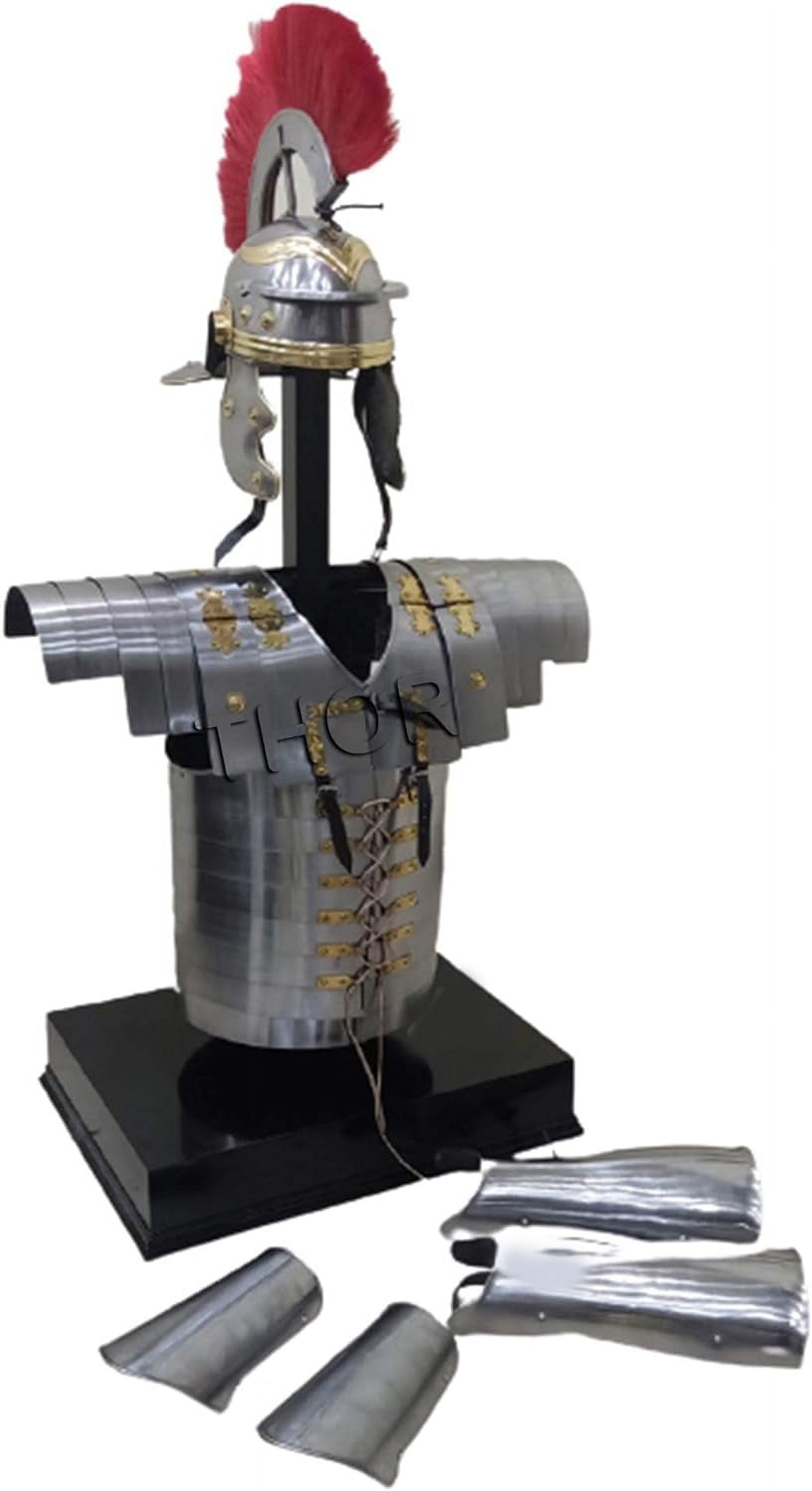 THOR INSTRUMENTS Medieval Roman Lorica Segmentata Legionary Larp Jacket ...