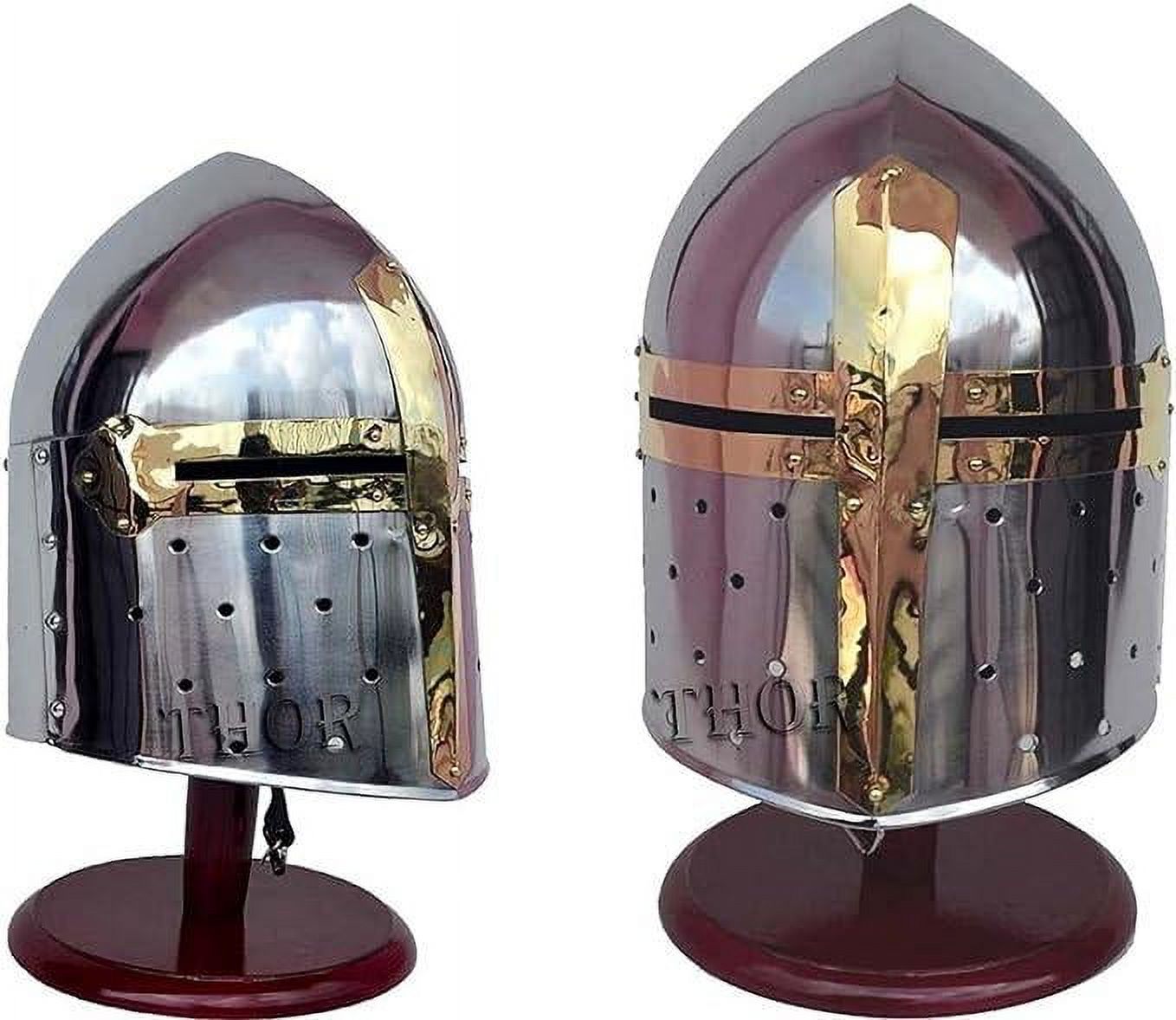 THOR INSTRUMENTS Medieval Sugarloaf Knight Templar Brass Ancient Roman ...