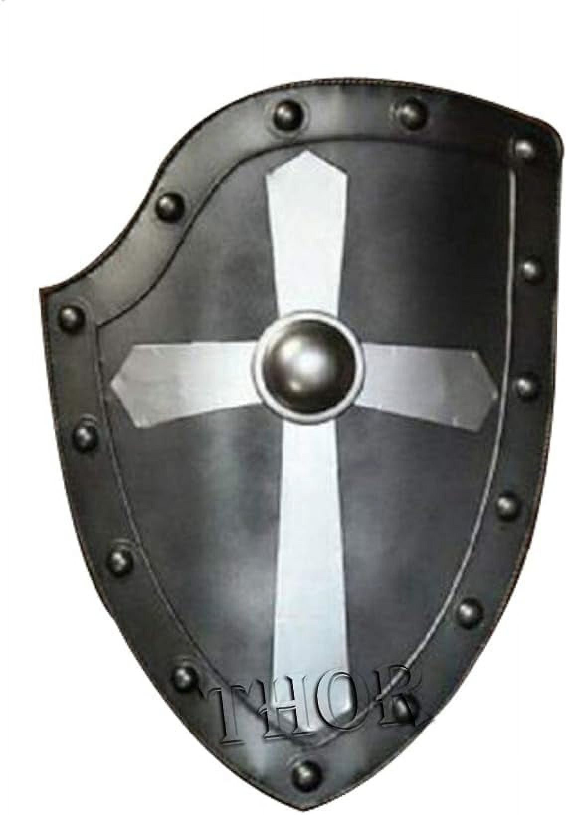 THOR INSTRUMENTS Medieval Warrior Shield Armor Heater Shield Cross ...