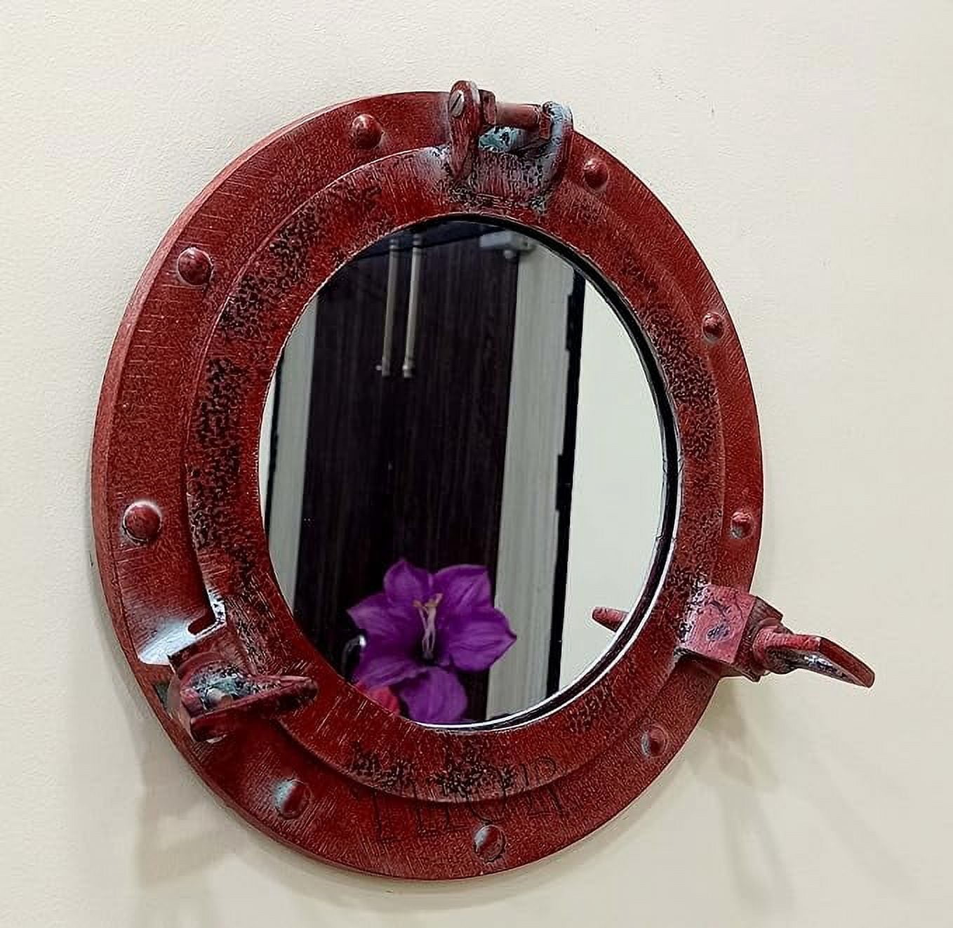 THOR INSTRUMENTS Nautical Porthole Wall Mounted Mirrors | Maritime Ship ...