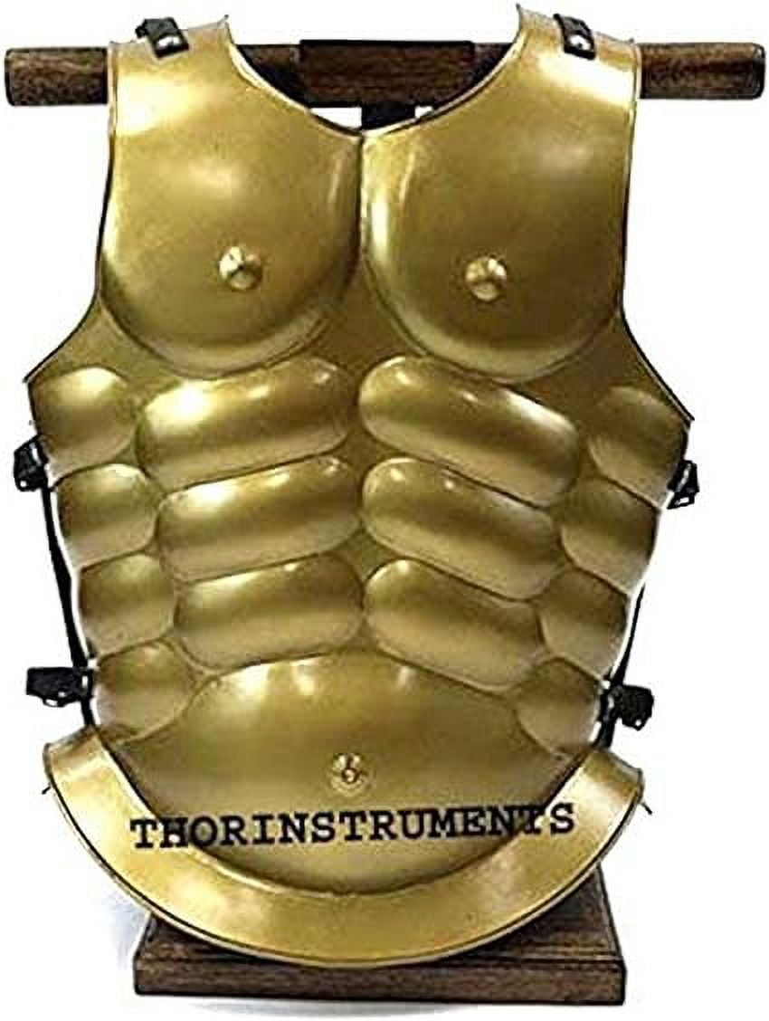 THOR INSTRUMENTS ROMAN MUSCLE ARMOR ANTIQUE BRASS JACKET COLLECTIBLE ...