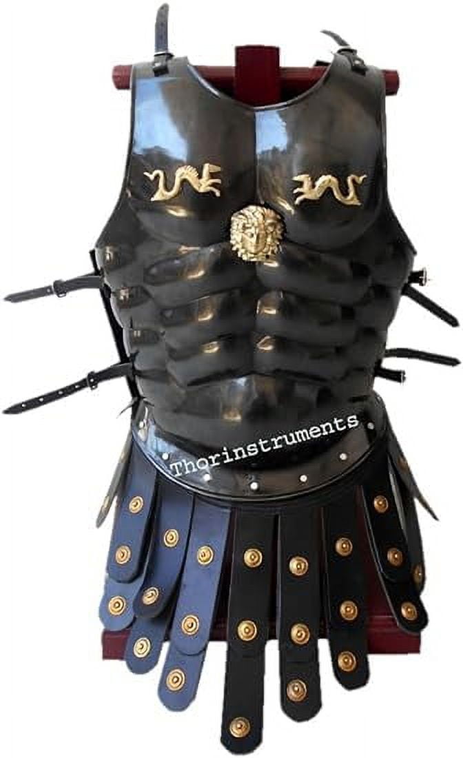 THOR INSTRUMENTS ROMAN MUSCLE ARMOR BLACK ANTIQUE FINISH JACKET ...