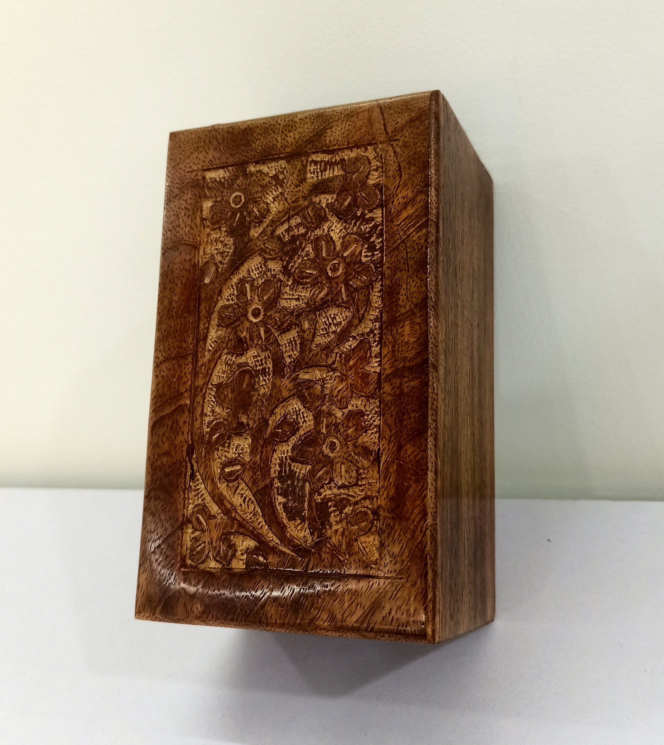 THOR INSTRUMENTS Wooden Keepsake Urn Box, Cremation Urns for Human ...
