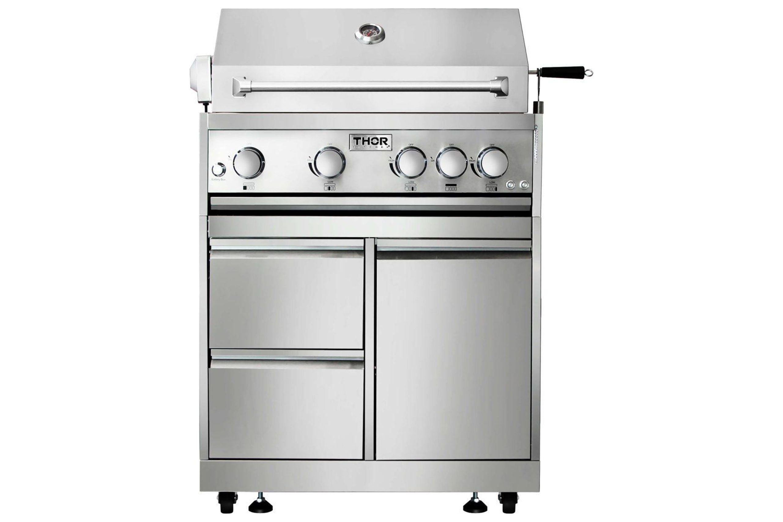 THOR Kitchen Outdoor BBQ Grill - MK04SS304 - Walmart.com