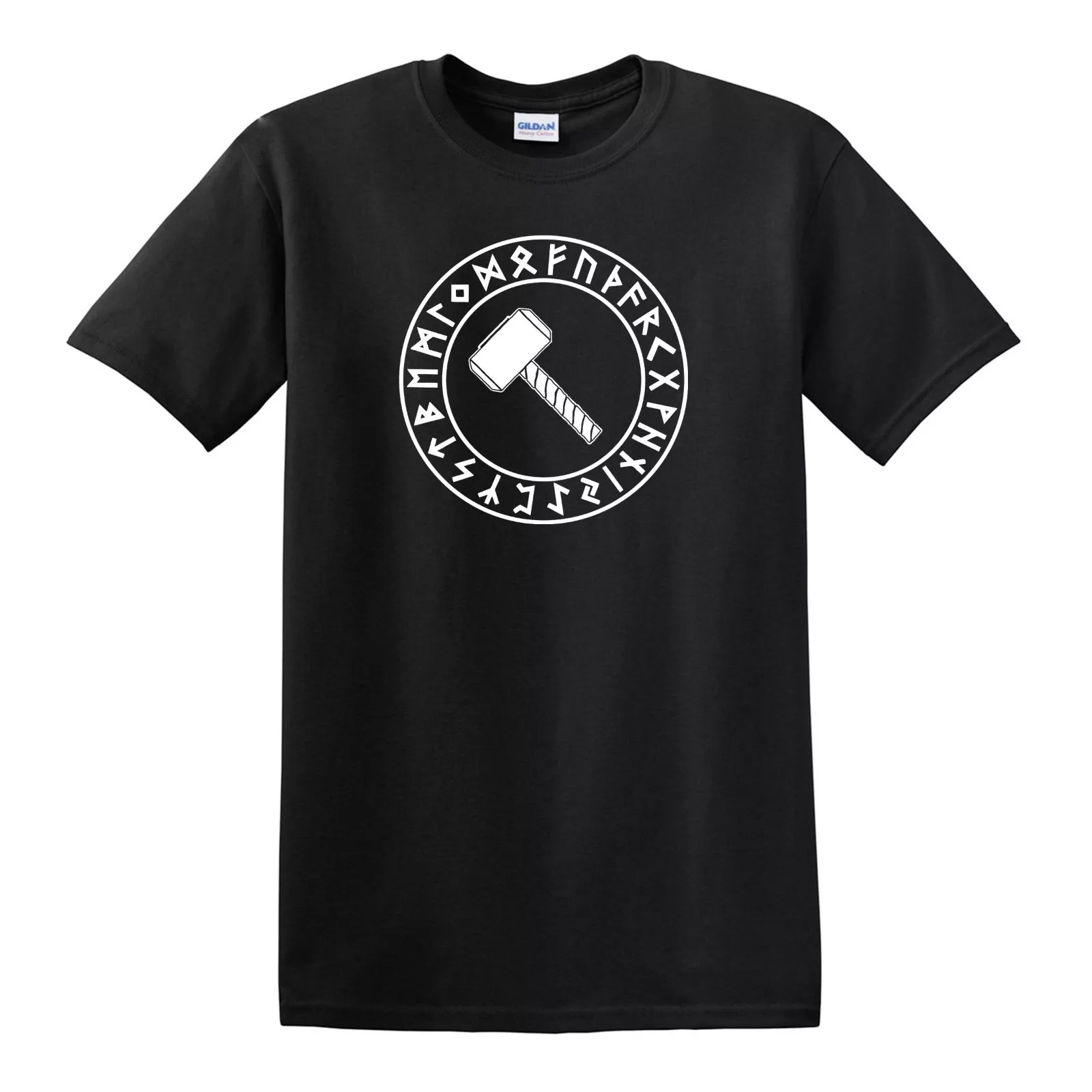 THOR'S HAMMER Rune T-SHIRT - S to 6XL - Norse Odin Viking Ragnarok Thor ...
