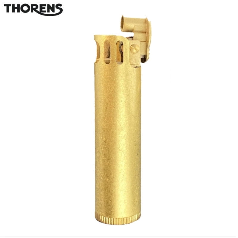 THORENS One-button Press Lighter Refillable Kerosene Lighter - Brass ...