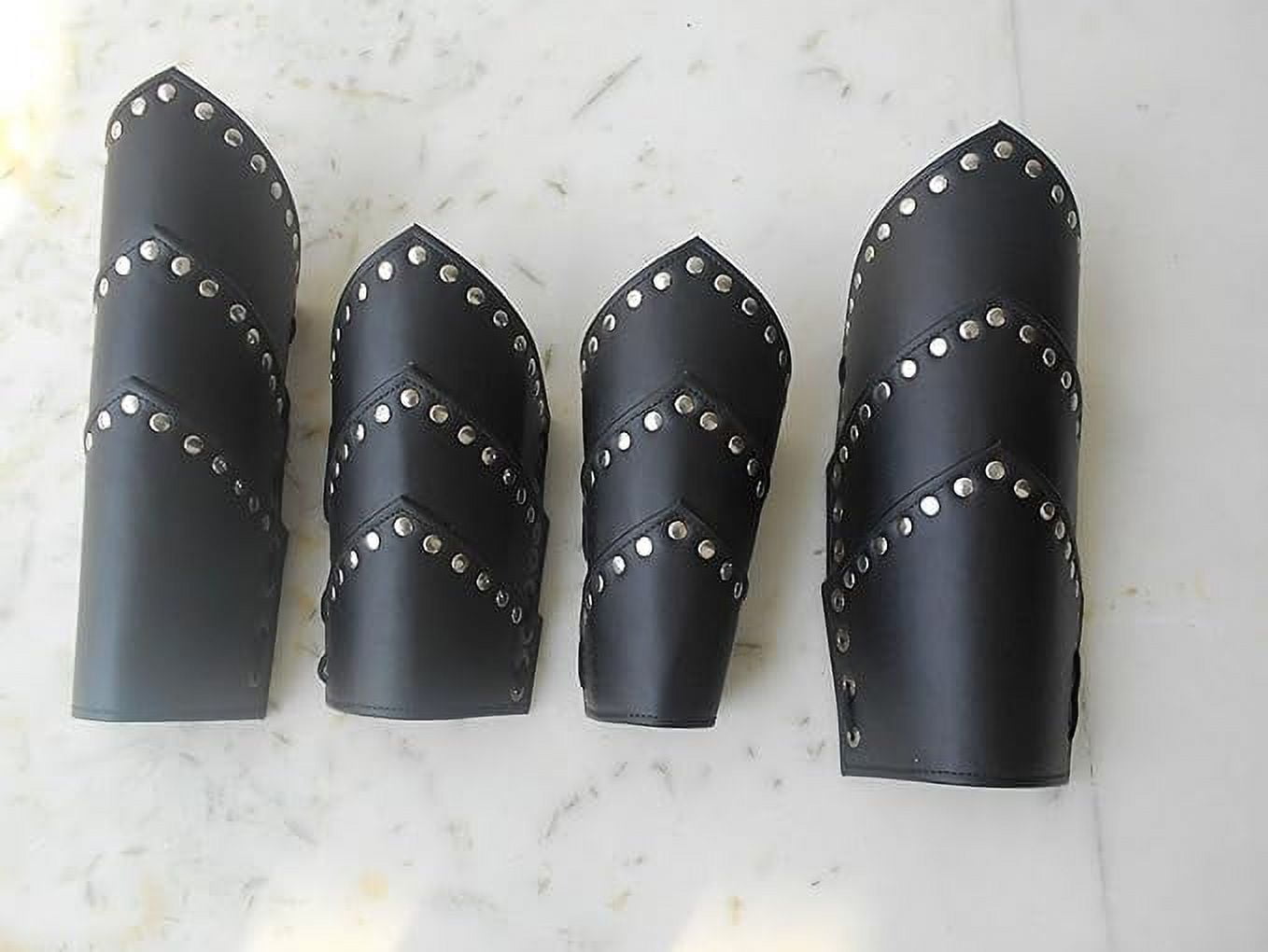 THORINSTRUMENTS (with device) Leather Greek Armor Vambrace Collectible ...