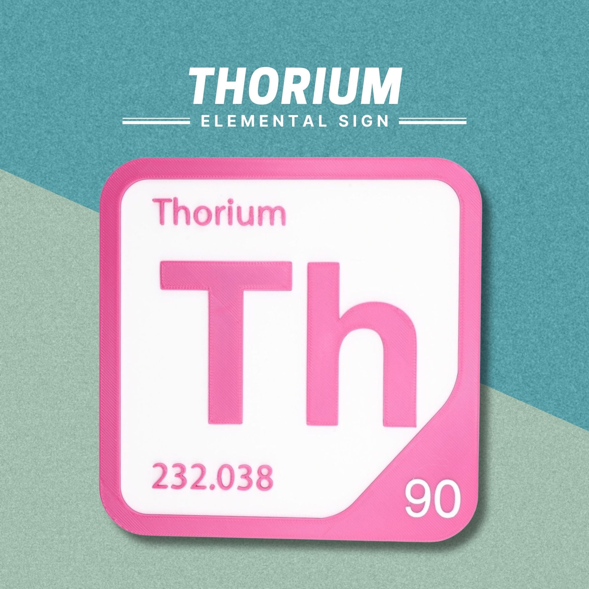 THORIUM Periodic Table Tile – Educational Wall Art for Science Lovers ...
