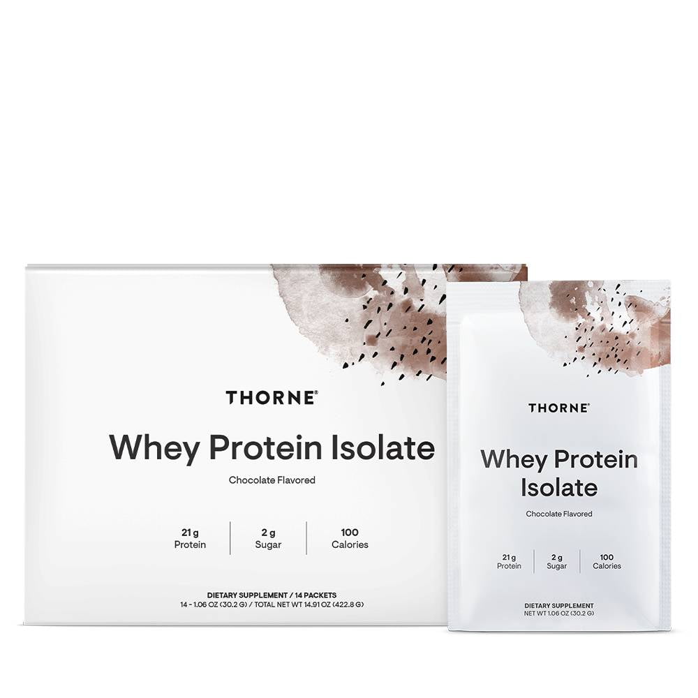 THORNE - Whey Protein Isolate - 21 Grams of Easy-to-Digest Whey Protein ...