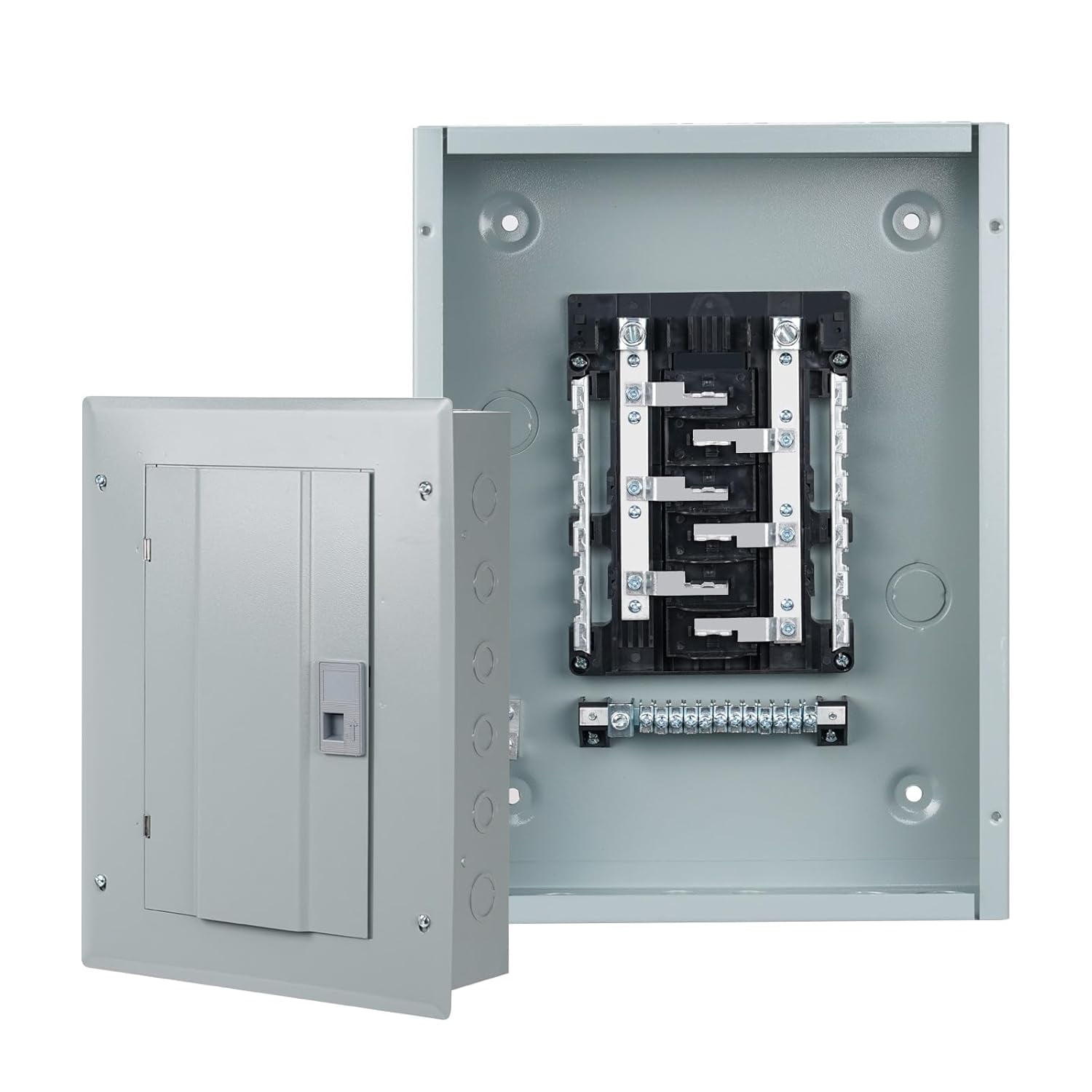 THQL Circuit Breaker Panels, 12-Space, 125A Breaker Distribution Box ...