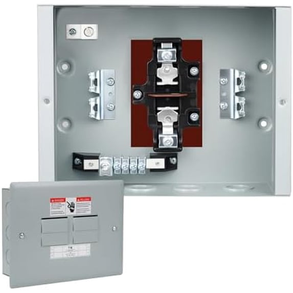 THQL Circuit Breaker Panels, 4-Space, 125A Circuit Breaker Distribution ...