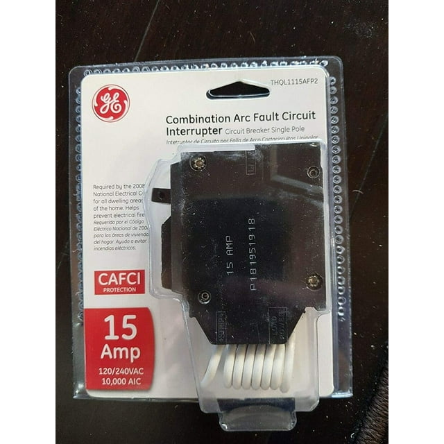 THQL1115 Circuit Breaker, Type THQL, 15 AMP, 120/240 VAC, 1POLE, 1PHASE ...