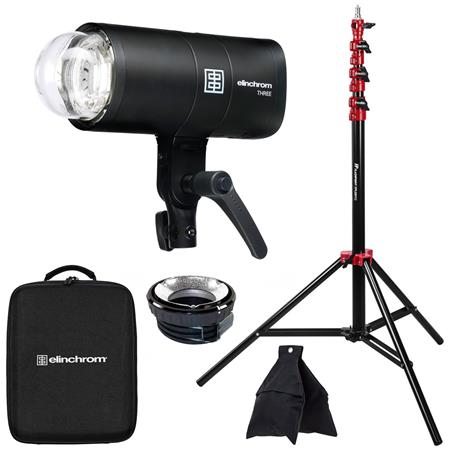 THREE 261Ws Off-Camera Flash Kit, Bundle with Flashpoint 9.5' Pro Air ...