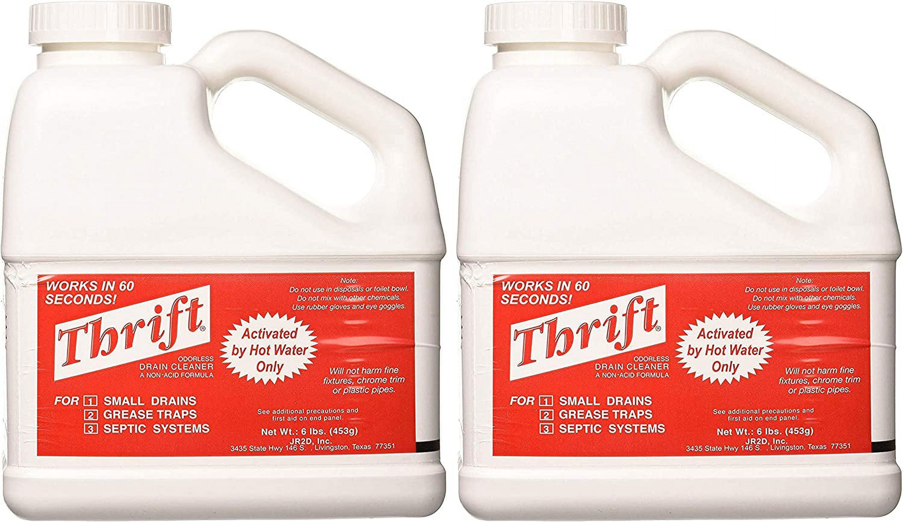 THRIFT FBA_T-600 T-600 Alkaline Based 6 lb. Granular Drain Cleaner ...