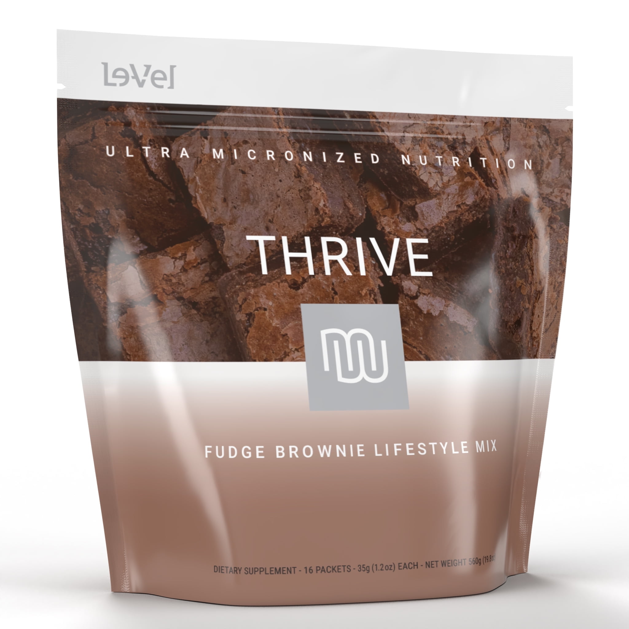 THRIVE Protein Shake | 16 Packets (35g Each) | Gluten-Free, Pea Protein ...