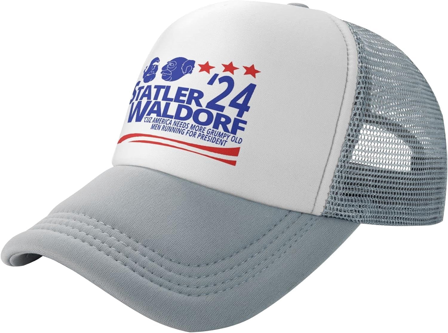 THRU Statler Waldorf 2024 Funny President Trucker Hat Mens Womens ...