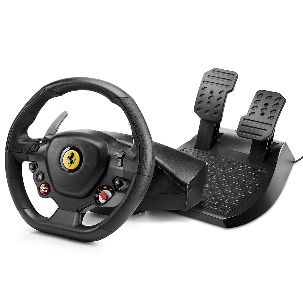 THRUSTMASTER T80 Ferrari 488 GTB Edition Racing Wheel (compatible w ...