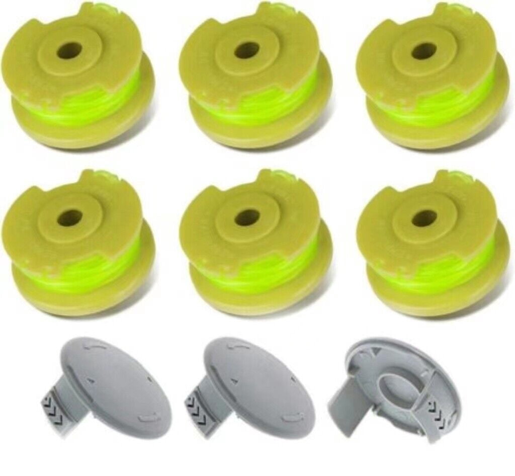 THTEN 11ft 0.080" Replacement Trimmer Spool for Ryobi One Plus AC80RL3 ...