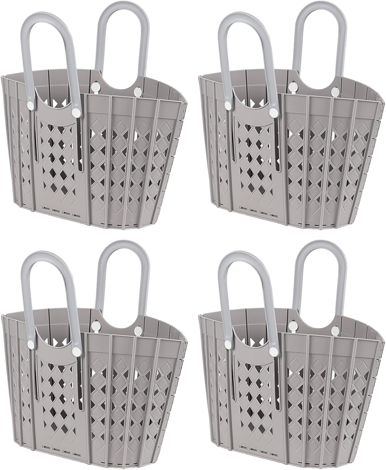 THTGCD 4 Packs Laundry Basket Collapsible Laundry Hamper, Foldable ...