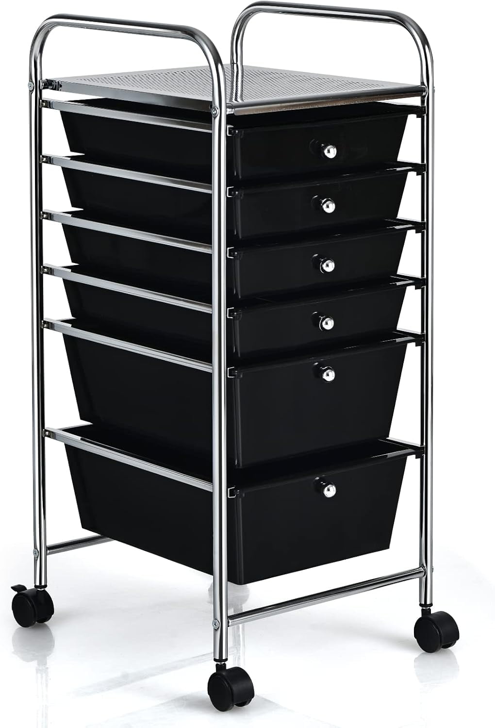 THTGCD 6-Drawer Rolling Storage Cart, Multifunctional Art Craft ...