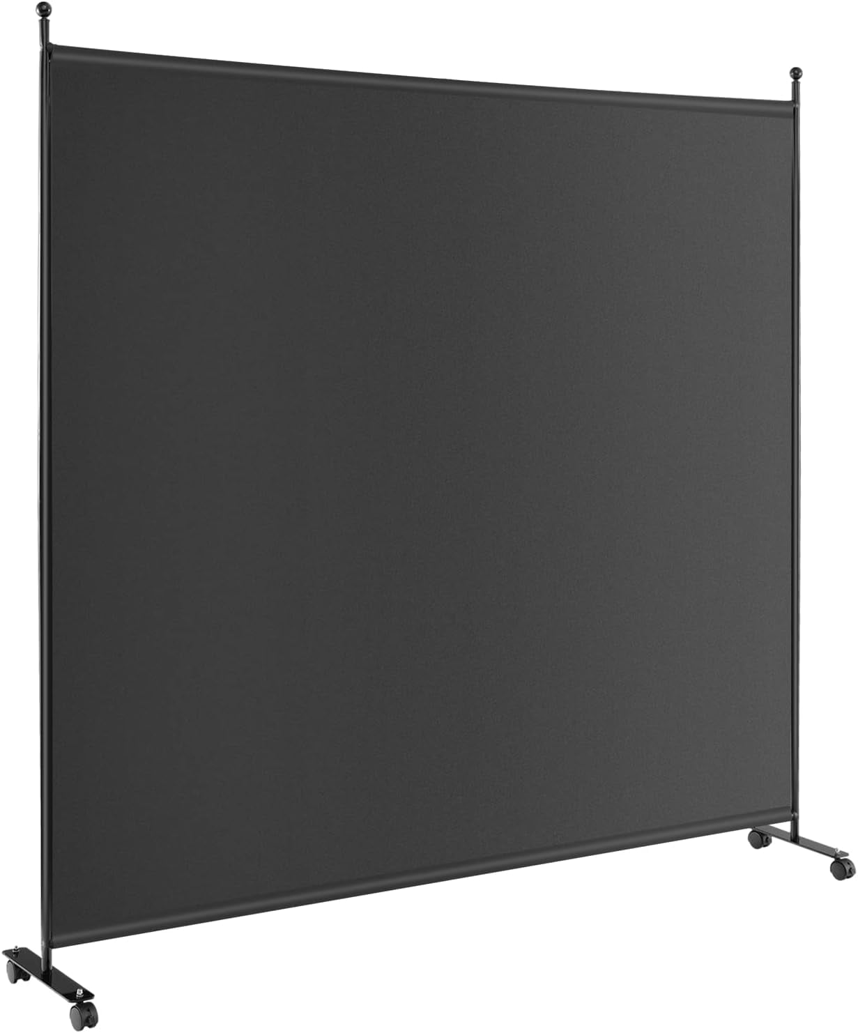 THTGCD 6FT Single Panel Room Divider, Wide Rolling Privacy Screen with ...