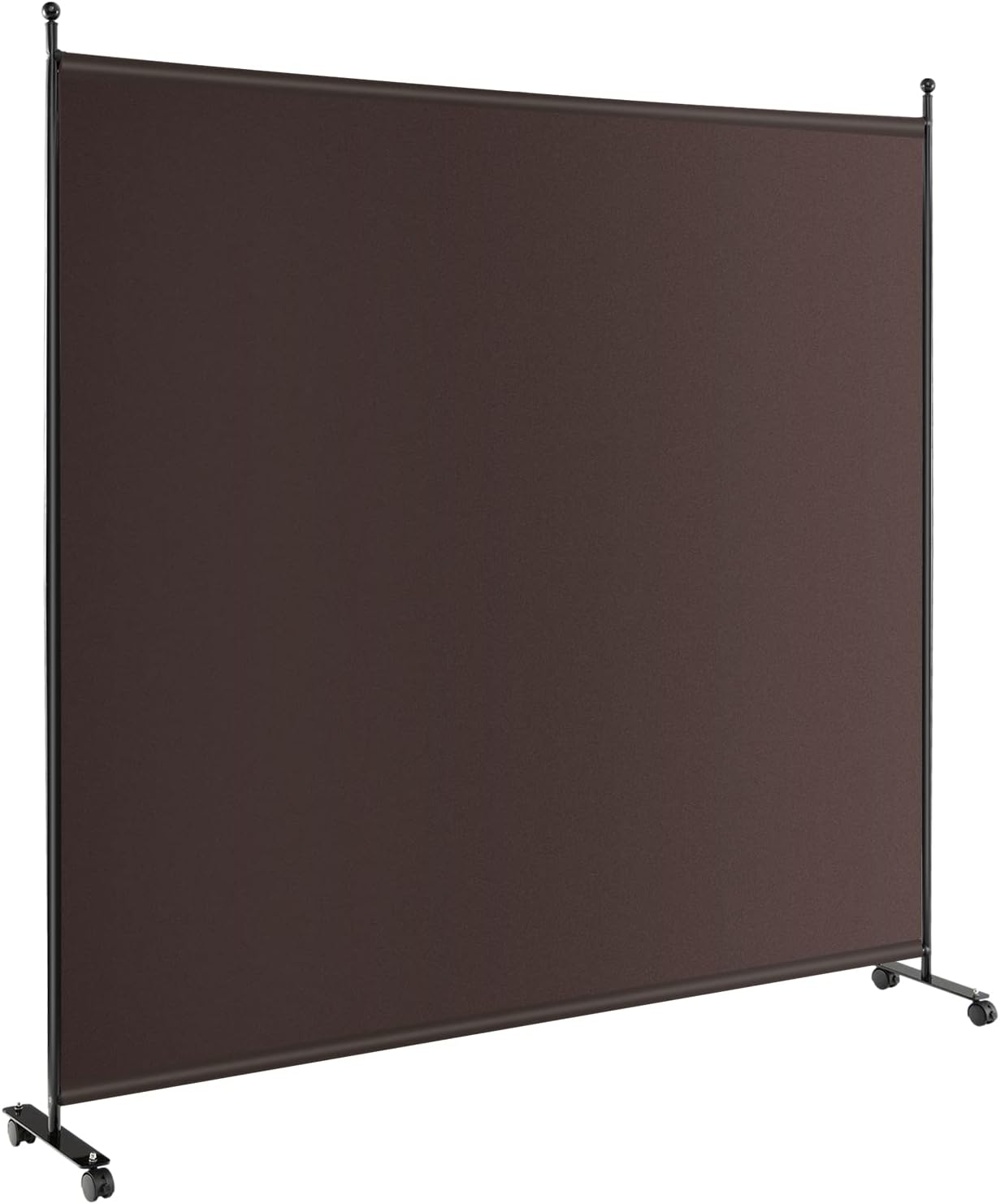 THTGCD 6FT Single Panel Room Divider, Wide Rolling Privacy Screen with ...
