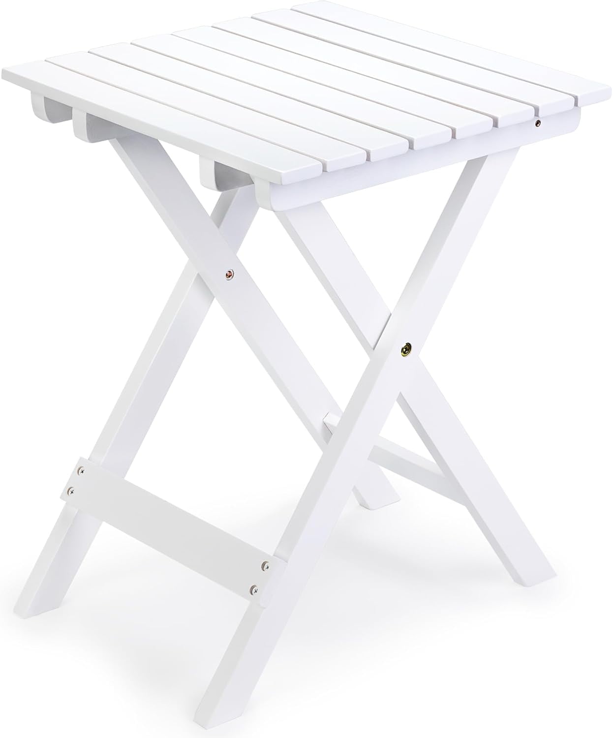 THTGCD Outdoor Folding Table - Lightweight, Sturdy, Portable 13.7"x13.7 ...