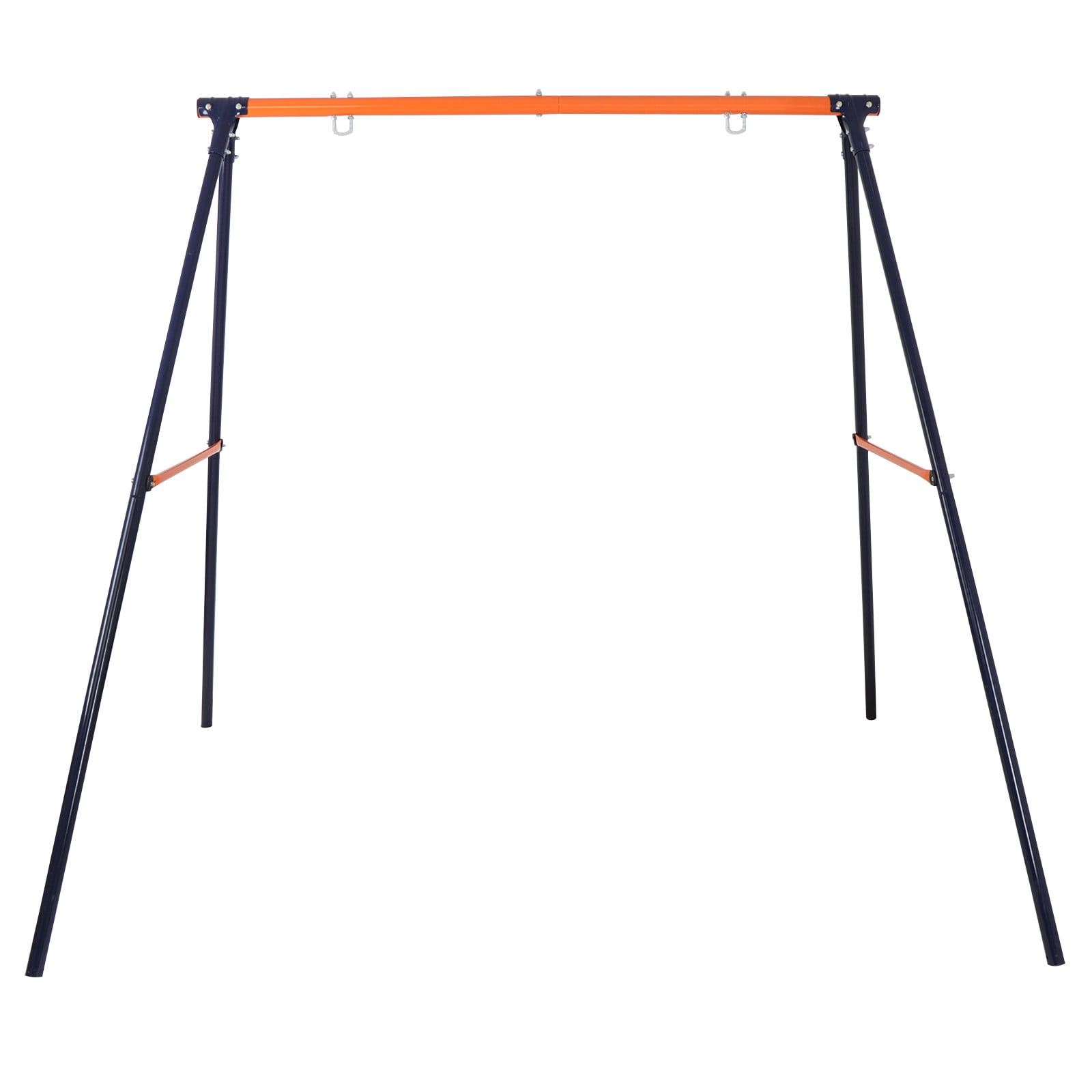 THTGCD Steel Swing Set Frame Stand - Weatherproof Powder Coated, 220 ...