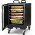 THUMB Hot Box for Catering, 5 Full-Size Pans Insulated Food Pan Carrier ...