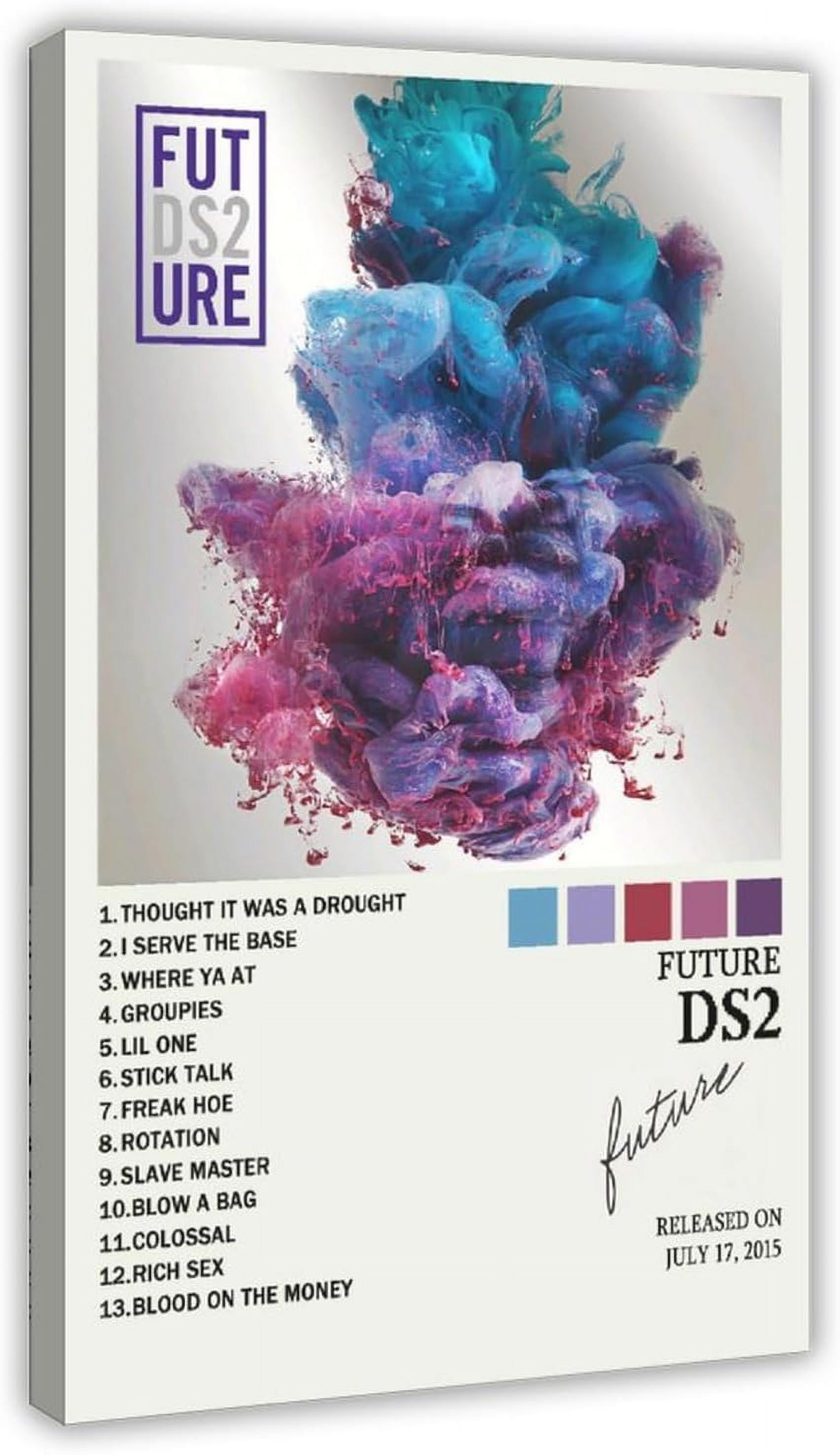 THUMPRO Future Album Cover Poster HNDRXX Canvas Poster Bedroom Decor ...