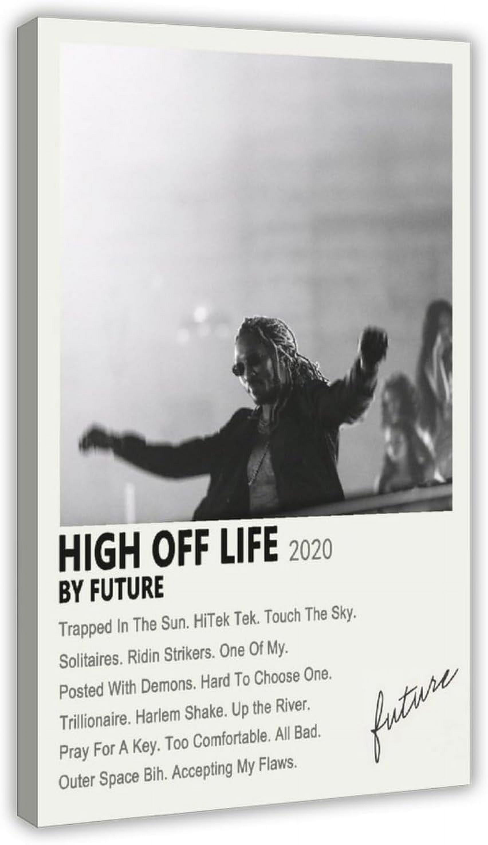 THUMPRO Future Album Cover Poster HNDRXX Canvas Poster Bedroom Decor ...