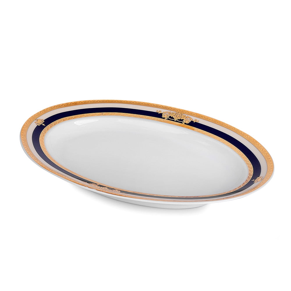 THUN Porcelain Dish Marie Antoinette Porcelain Serving Oval Dish for ...