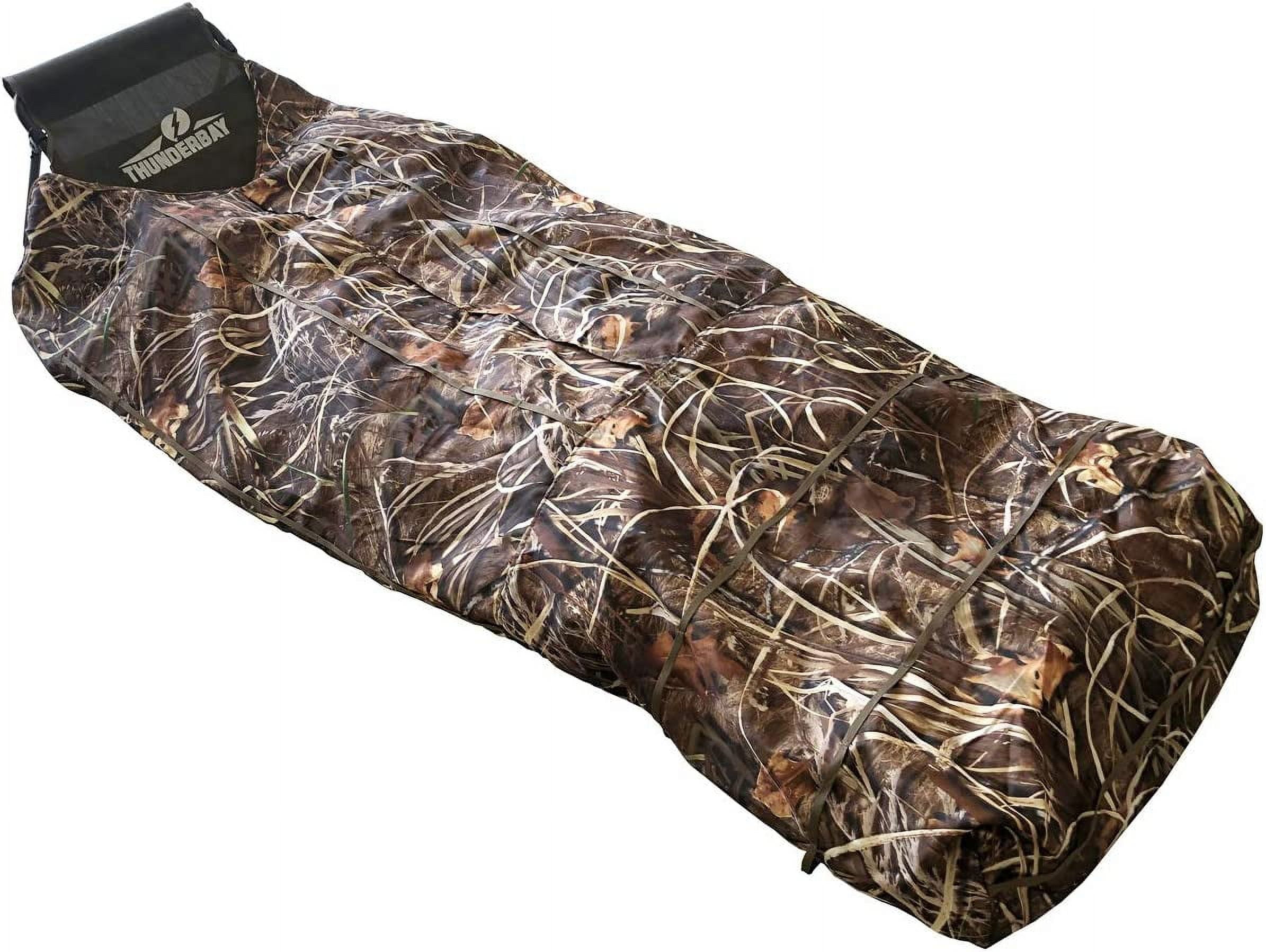 THUNDERBAY Bare Bones Light Weight Layout Blind, Waterfowl Field ...