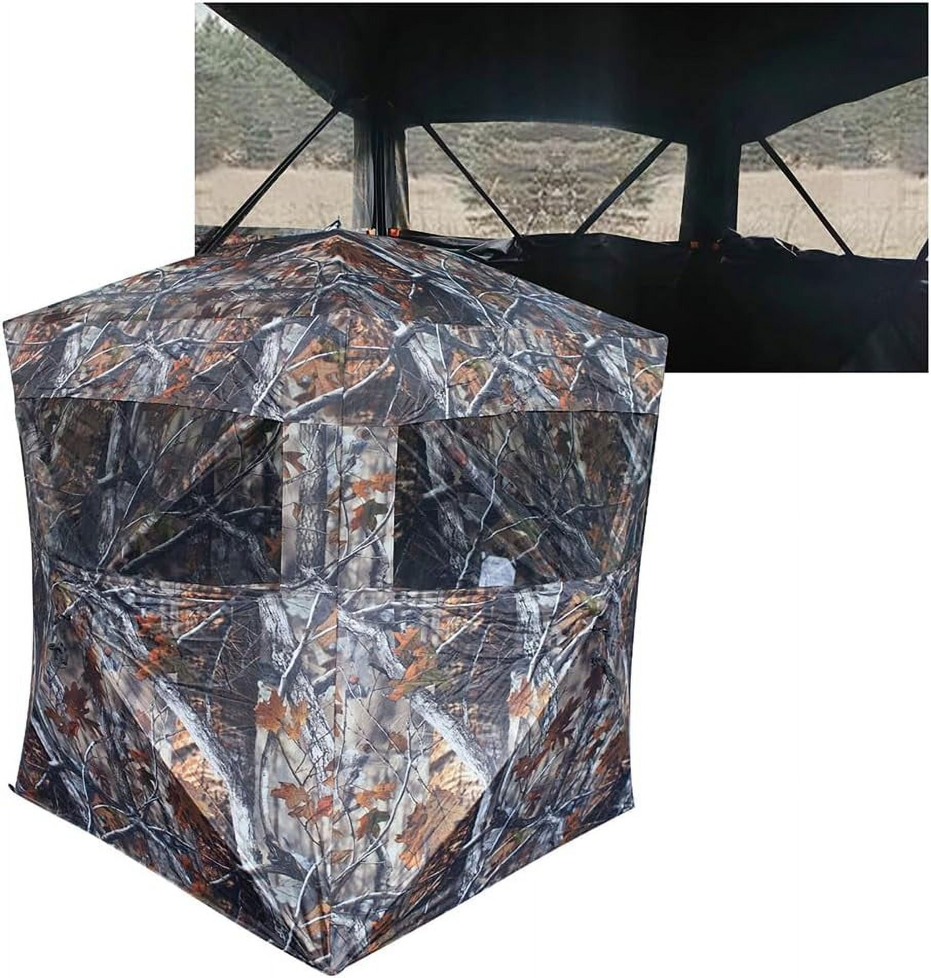 THUNDERBAY SPUR Collector 2 Person Hunting Blind Deer Hunting Pop Up ...