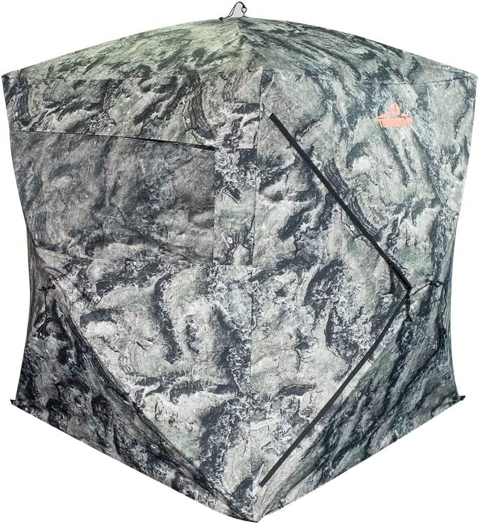 THUNDERBAY SPUR Collector 2 Person Hunting Blind, Portable Ground Blind ...